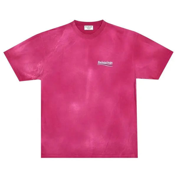 Balenciaga Oversize T-shirt 'dark Fuchsia - Pink
