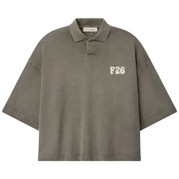 Fear Of God Heavy Jersey Cropped Polo