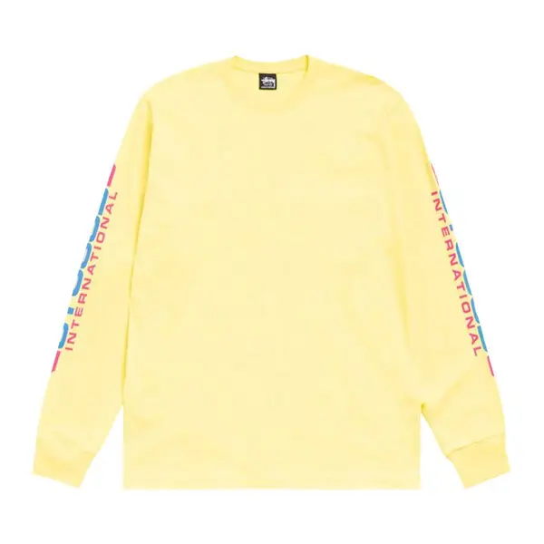 StÜssy Blade Long-sleeve Tee 'lemon