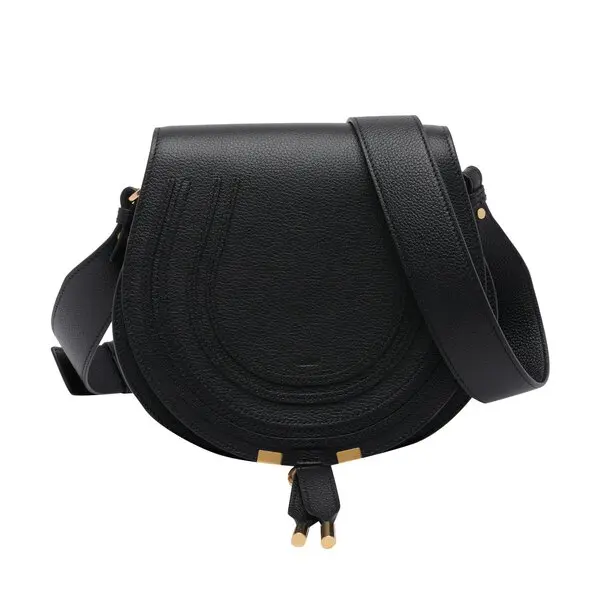 Chloé Marcie Cross Body Bag - Black