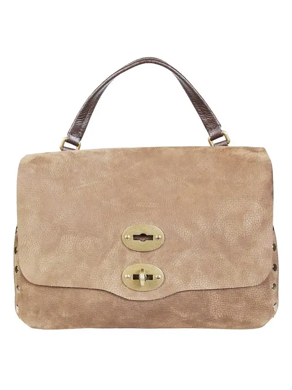 ZANELLATO Postman Jones Nabuk Mini Crossbody Bag