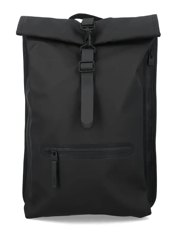 Rains Waterproof Rain Jacket - Nero