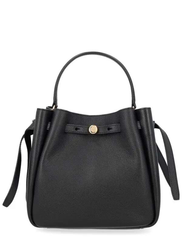Tory Burch Romand Bucket Handbag - Black