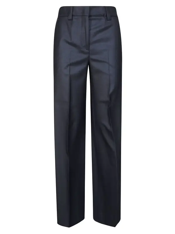 Incotex Flannel Palazzo Pants