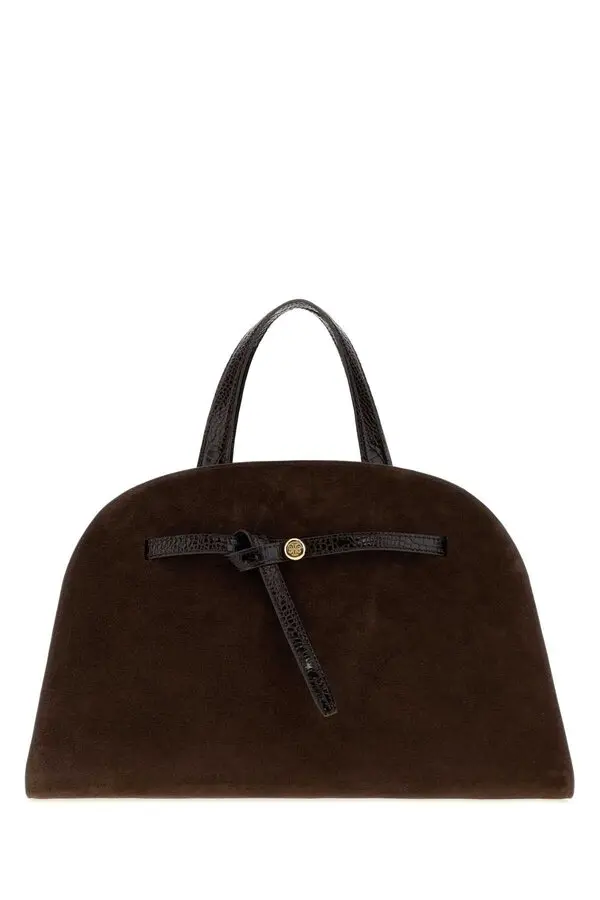 Tory Burch Suede Romy Handbag - Brown