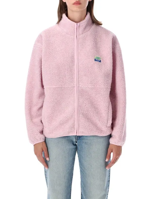 American Vintage Zip-up Fleece Jacket - Rosa