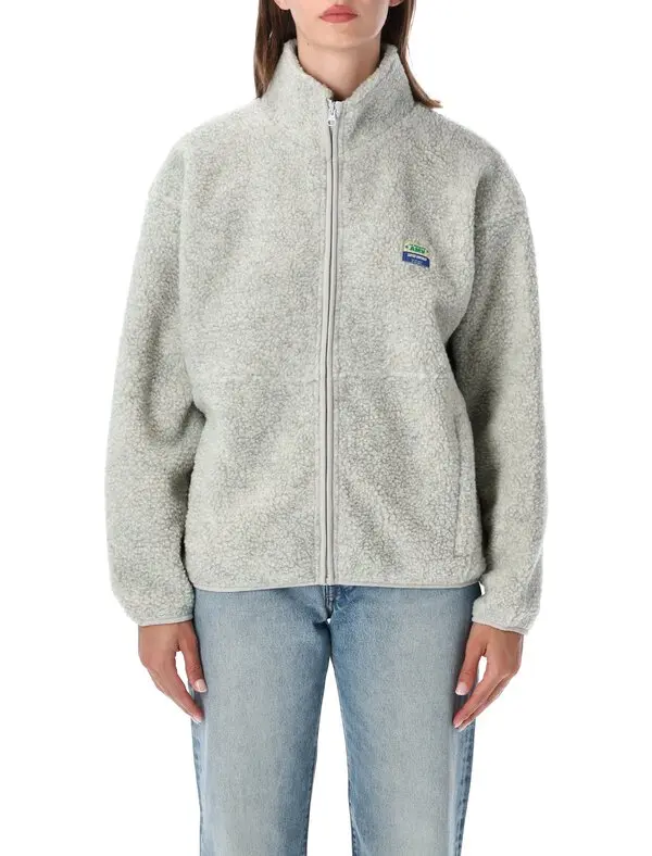 American Vintage Fleece Zip Jacket - Grigio