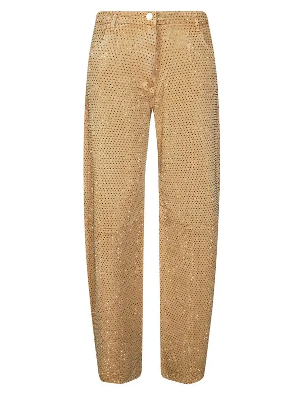 Elisabetta Franchi Elegant Jeans - Beige