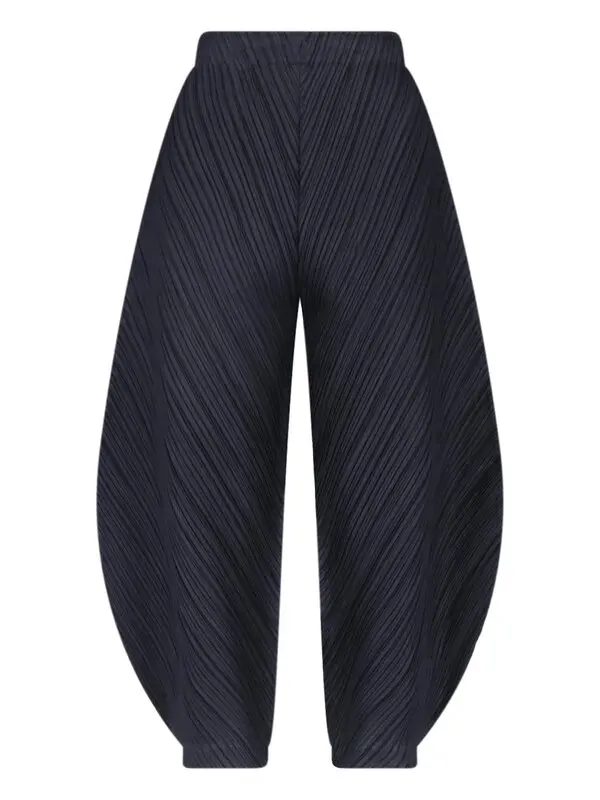 Issey Miyake Pleated Tapered Trousers
