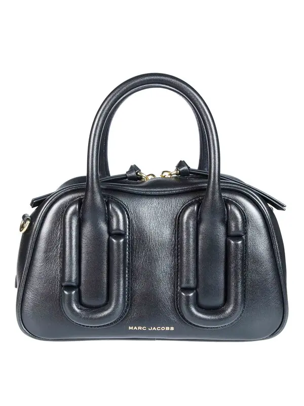 Marc Jacobs Structured Bowler Top-handle Handbag - Nero