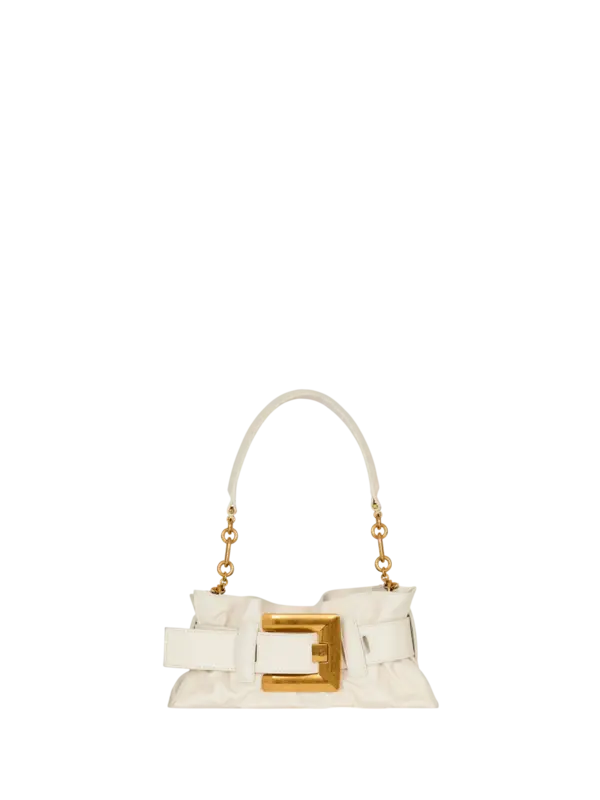 Balmain Leather Mini Anthem Bag