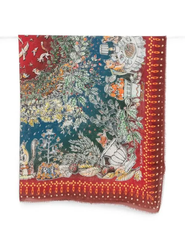 Faliero Sarti Fall Winter Print Stole
