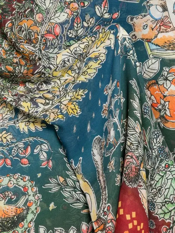 Faliero Sarti Fall Winter Print Stole