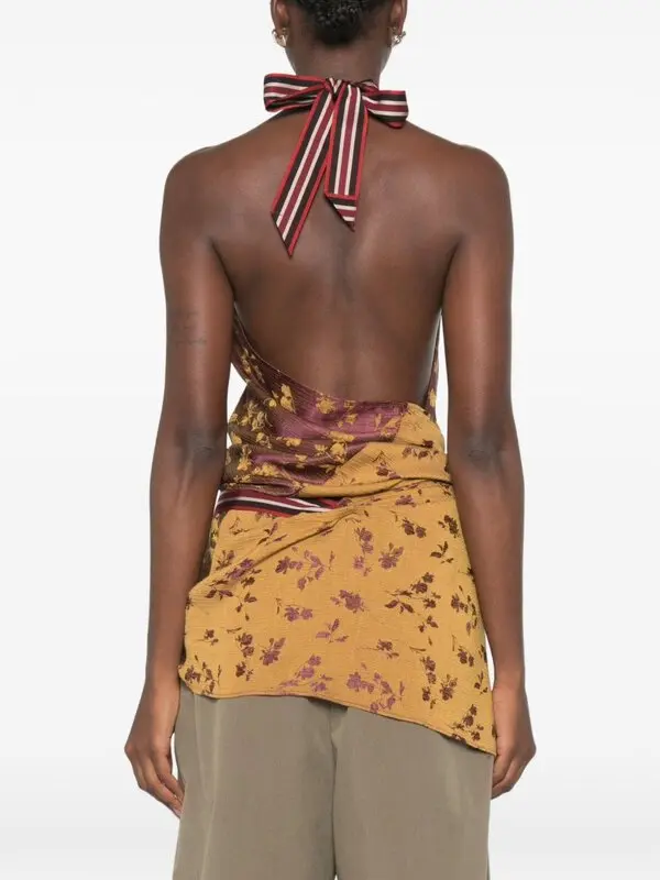 Dries Van Noten Carfys Printed Top