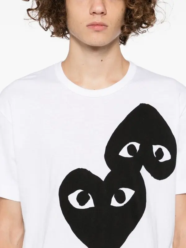 Play Comme Des Garcon Cotton T-shirt