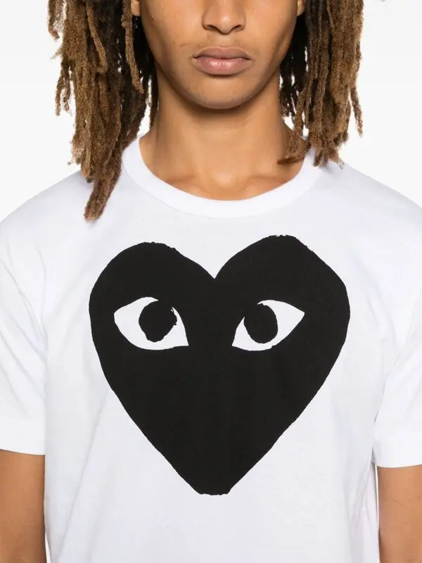 Play Comme Des Garcon Cotton T-shirt