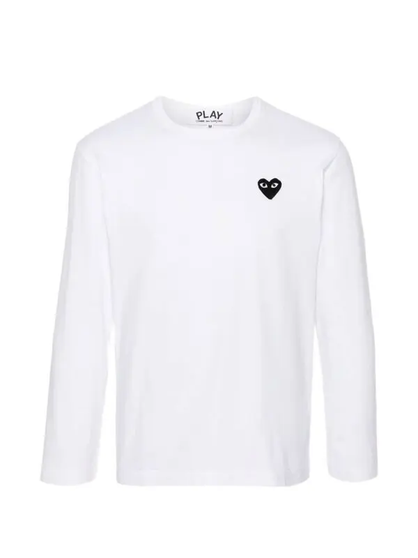 Play Comme Des Garcon Cotton T-shirt - White