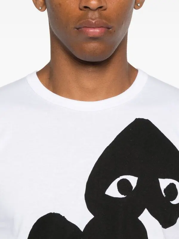 Play Comme Des Garcon Cotton T-shirt