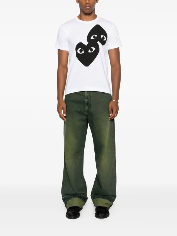 Play Comme Des Garcon Cotton T-shirt