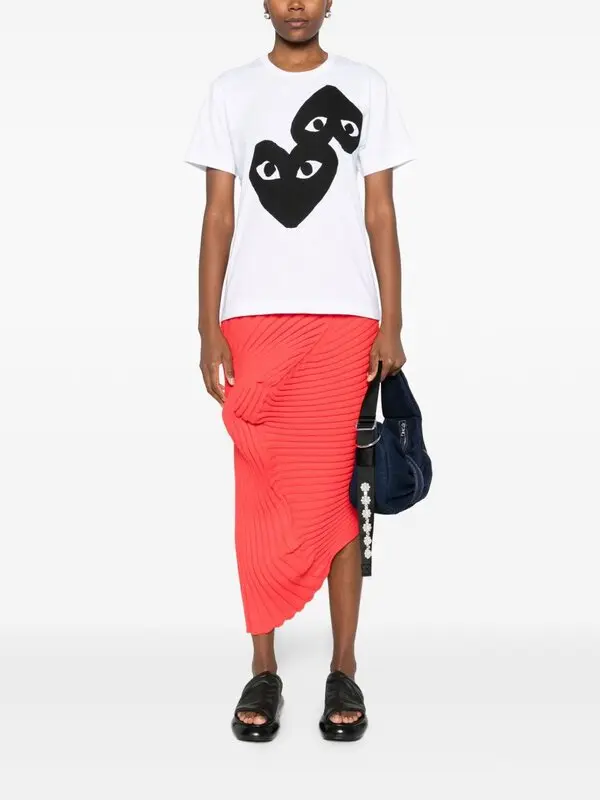 Play Comme Des Garcon Cotton T-shirt