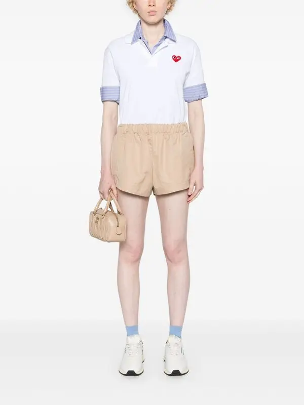 Play Comme Des Garcon Cotton Polo Shirt