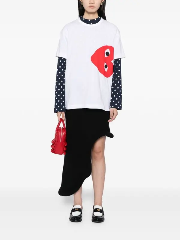 Play Comme Des Garcon Cotton T-shirt