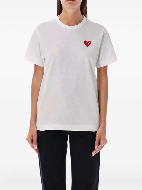 Play Comme Des Garcon Cotton T-shirt