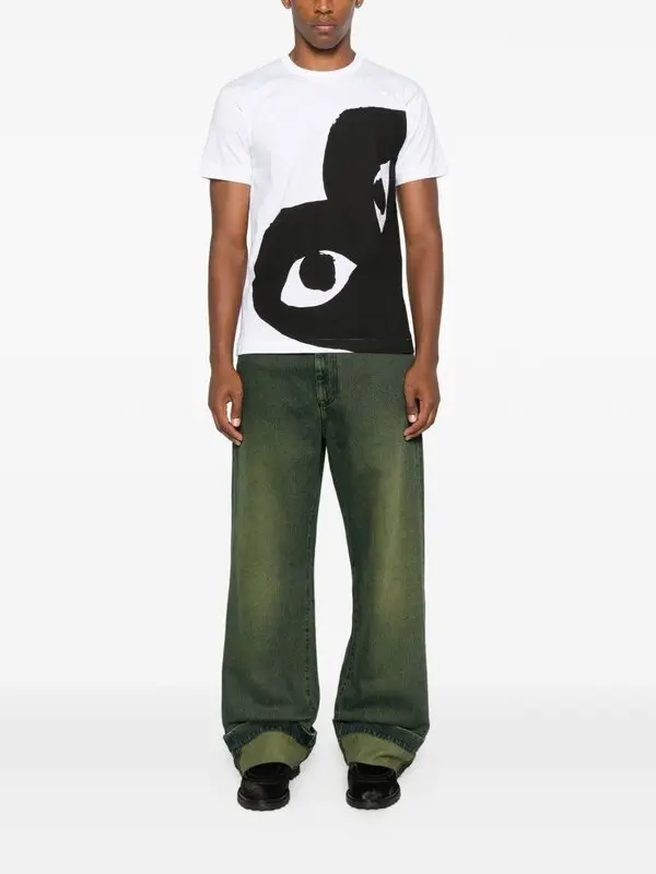 Play Comme Des Garcon Cotton T-shirt