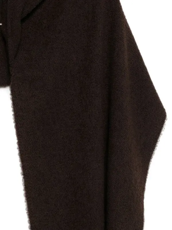 Destin Opus Wool Hooded Scarf - Brown