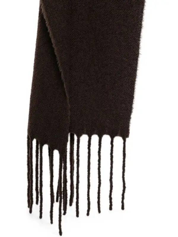 Destin Opus Wool Hooded Scarf - Brown