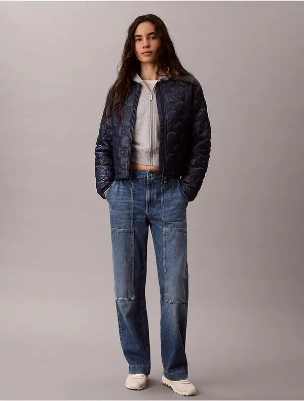 Calvin Klein Monogram Quilted Liner Jacket