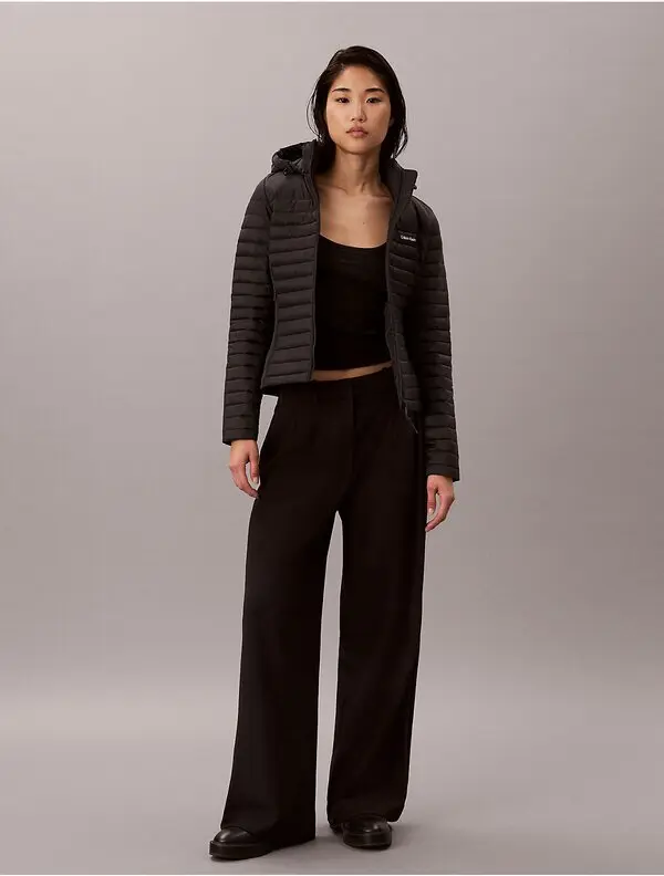 Calvin Klein Packable Puffer Jacket - Black