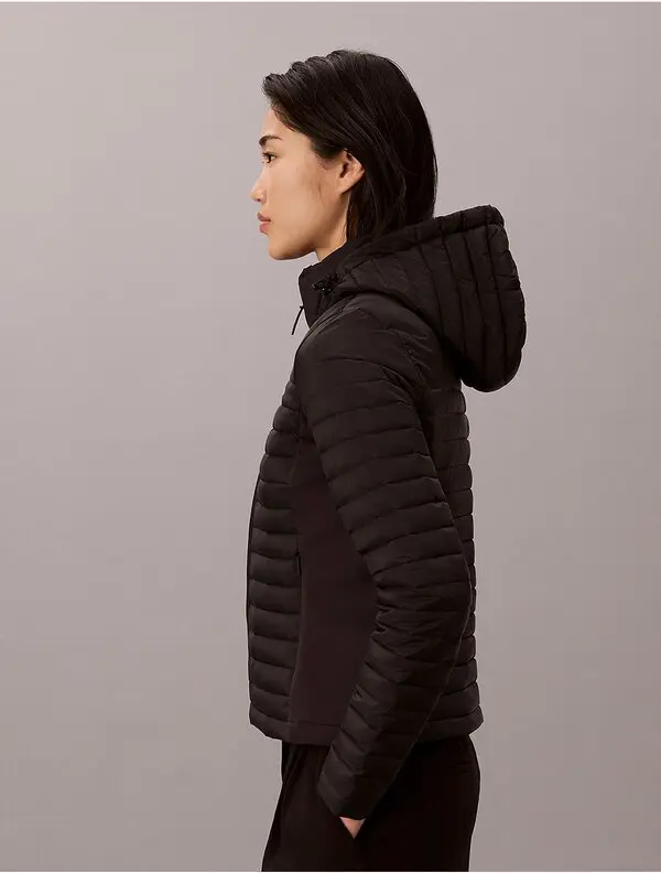Calvin Klein Packable Puffer Jacket - Black
