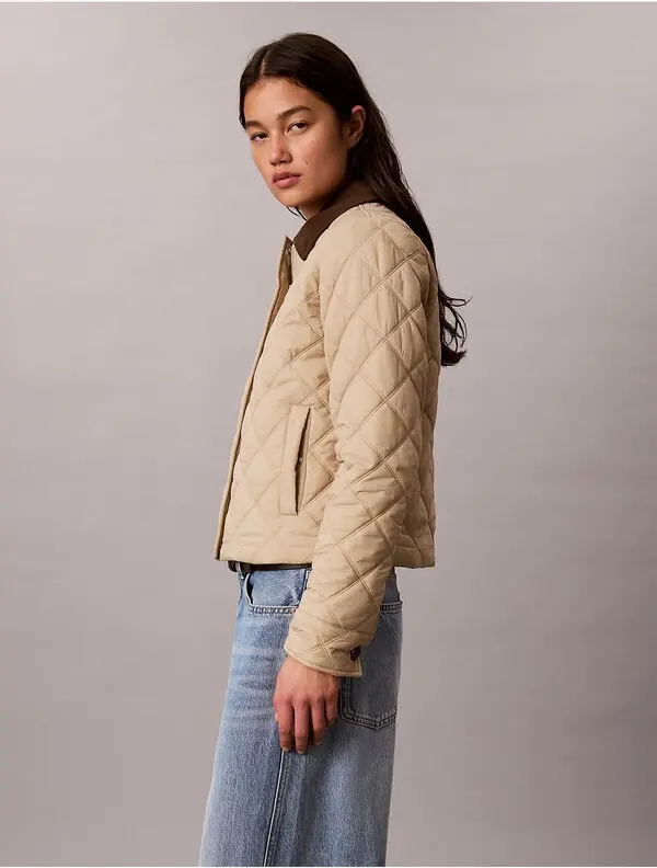Calvin Klein Mixed Media Liner Jacket