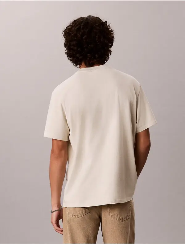 Calvin Klein Arch Logo Applique Tee - Moonstruck