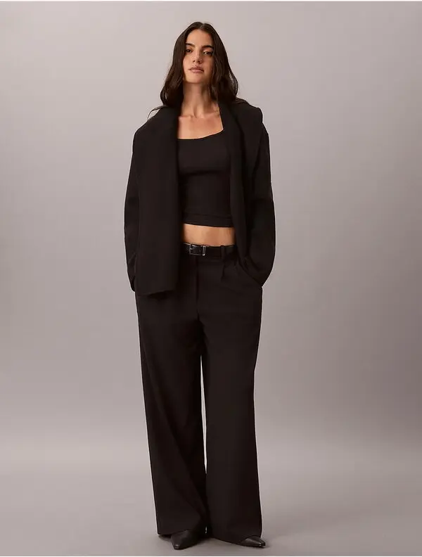 Calvin Klein Shawl Hip Coat
