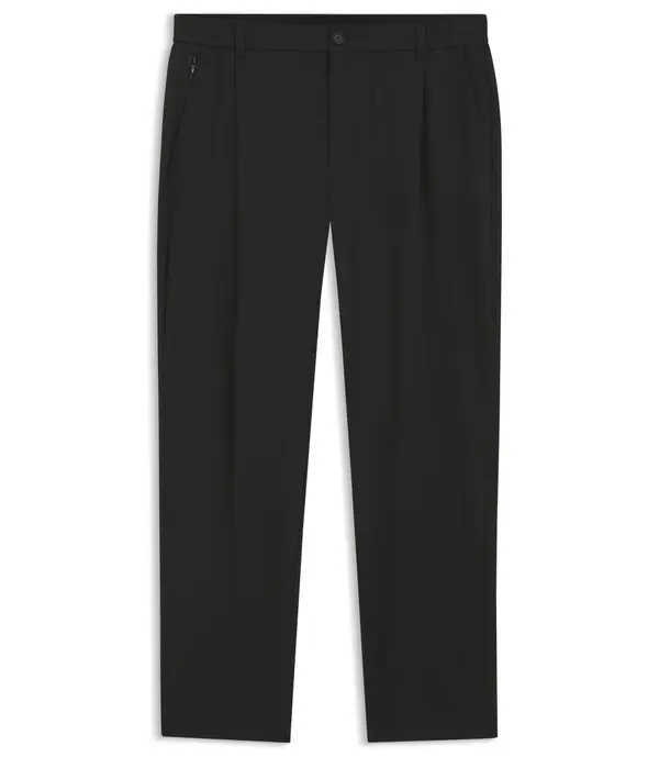 BOSS Relaxed-fit Pants With Front Pleats