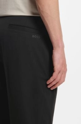 BOSS Relaxed-fit Pants With Front Pleats