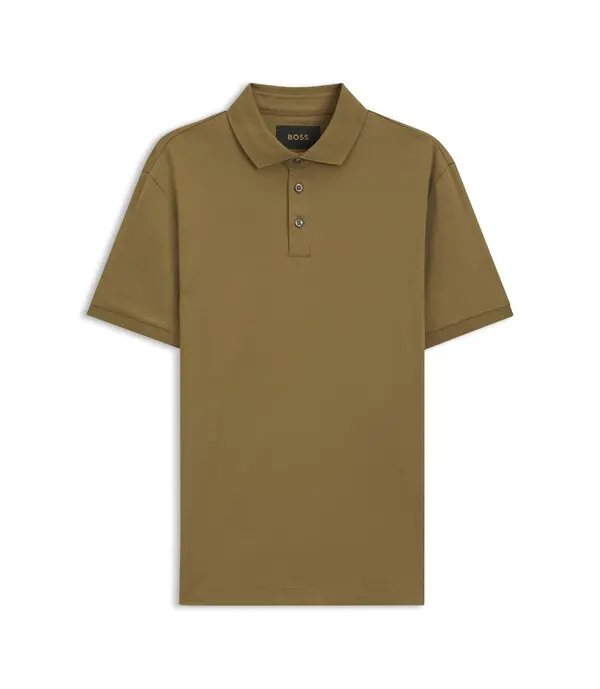 BOSS Mercerized-cotton Polo Shirt