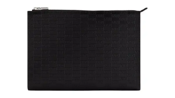 Kith Mas Monogram Vachetta Leather Zip Pouch