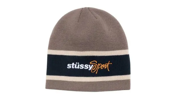 StÜssy Sport Stripe Skullcap Beanie