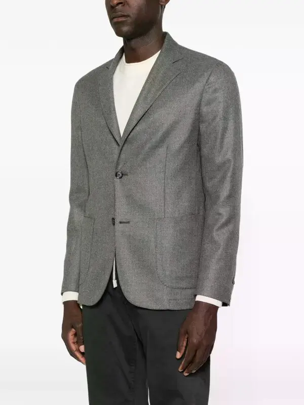 BARBA NAPOLI Single-breasted Notch-lapel Jacket