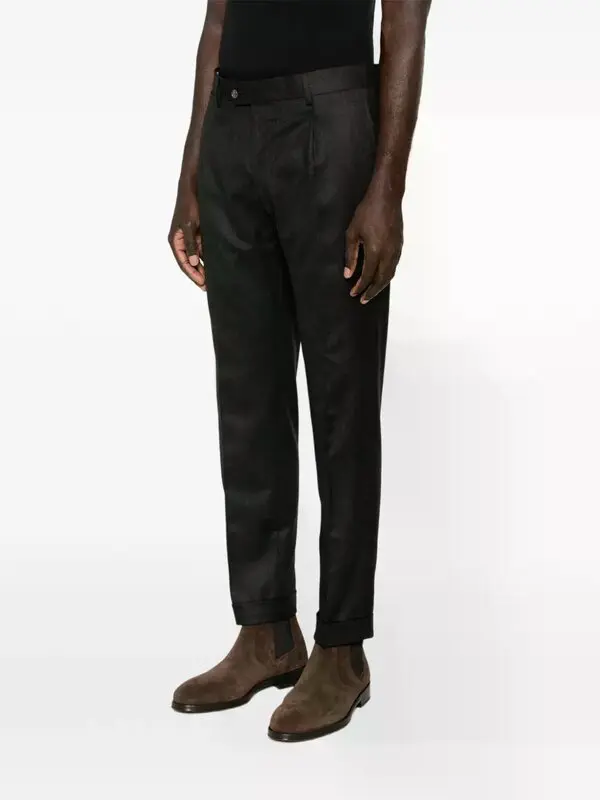 BARBA NAPOLI Wool Trousers