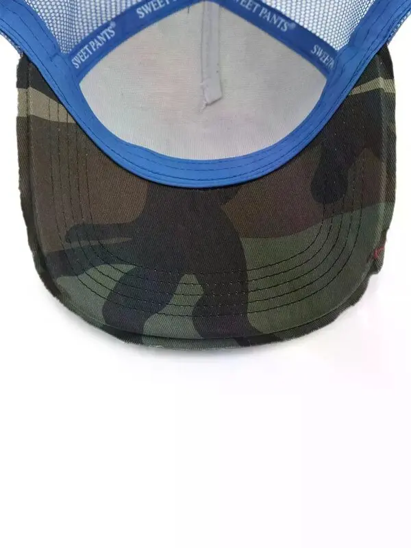 SWEET PANTS Logo-patch Mesh-panel Trucker Cap