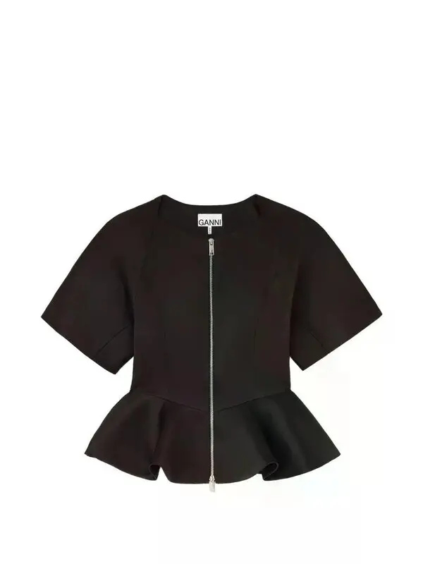 GANNI Blouse In Satin