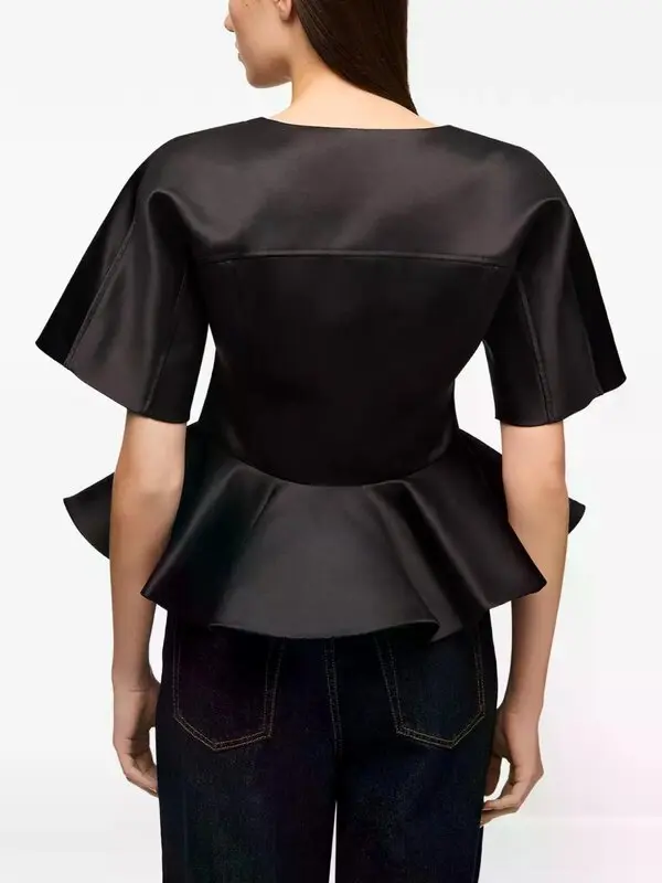 GANNI Blouse In Satin