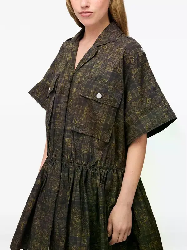 GANNI Dress In Printed Cotton