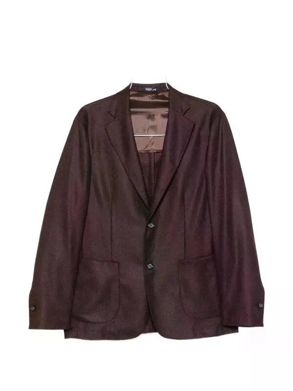 BARBA NAPOLI Single-breasted Notch-lapel Jacket