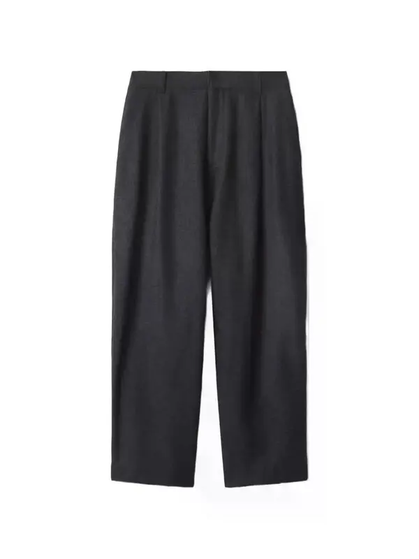 Maison Kitsuné Pleated Wool Trousers