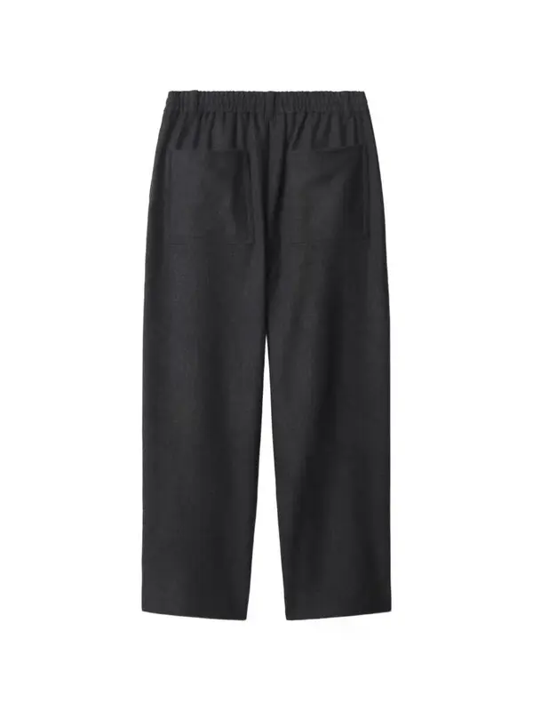 Maison Kitsuné Pleated Wool Trousers